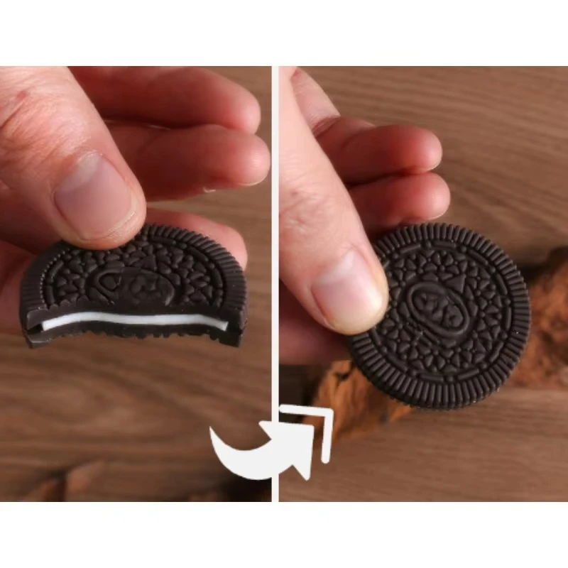 Restored Bite Cookie Magic Tricks Biscuit Bitten Close Up Illusion ...