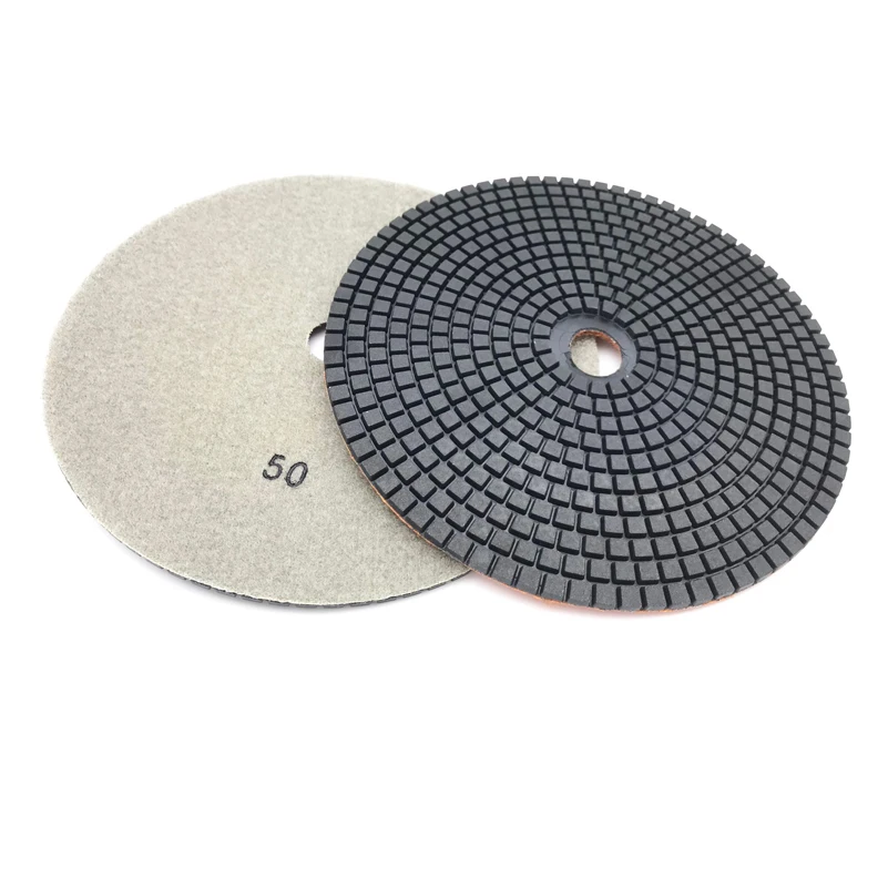 7 Inch 180mm Granite Marble Concrete Ceramic Diamond Polishing Pads Wet ...