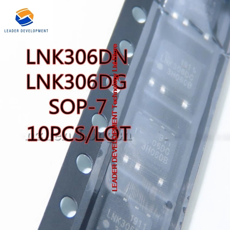 10PCS-LOT-LNK306DN-LNK306DG-LNK306-SMD-SOP7-AC-DC-converter-chip-New-In ...