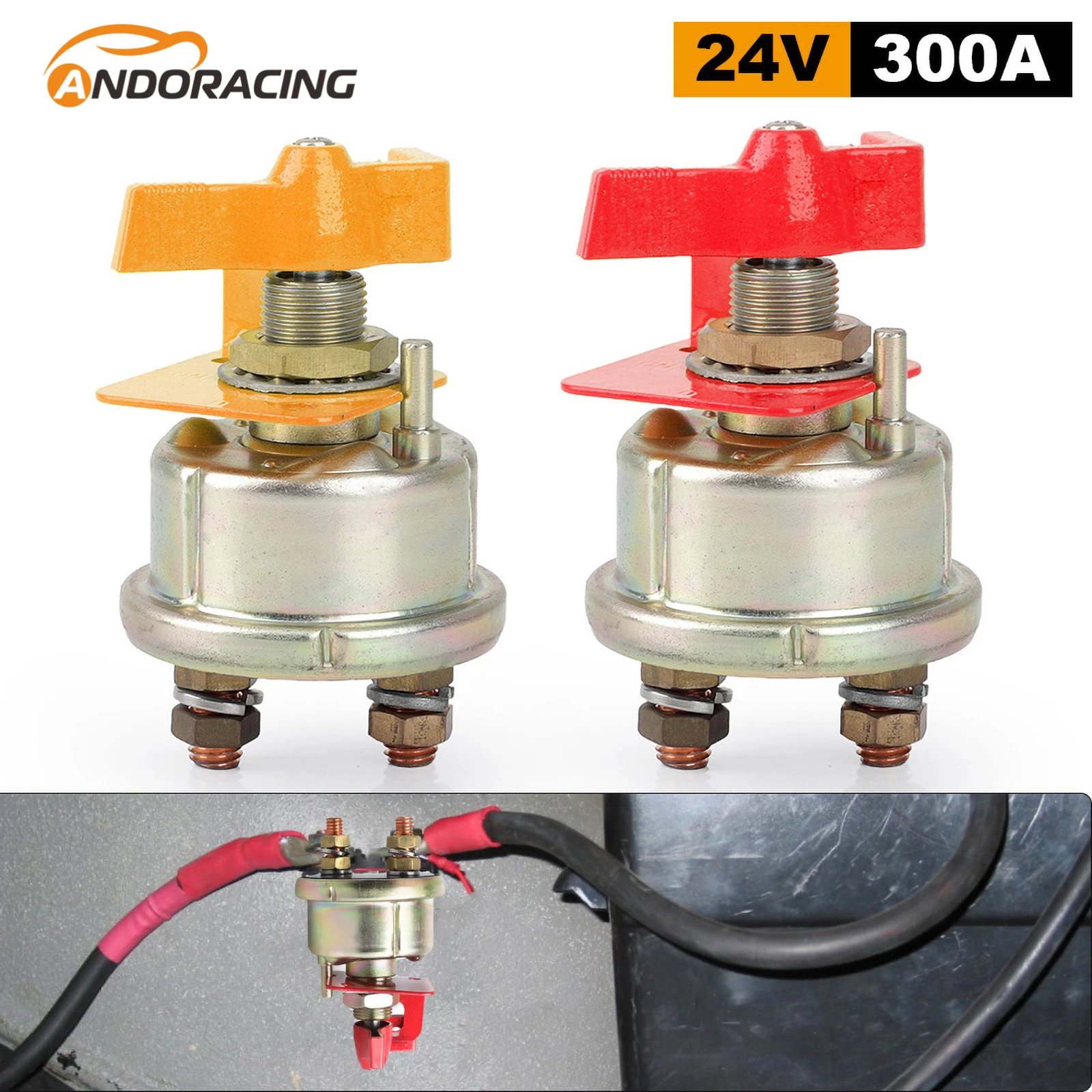 Universal-300A-12V-Rotary-Battery-Switch-Cut-Off-Rotating-Marine ...