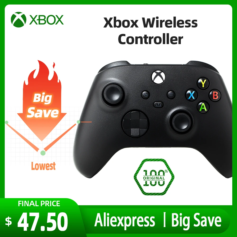 Microsoft-Xbox-Core-Wireless-Controller-Carbon-Electric-Volt-White ...