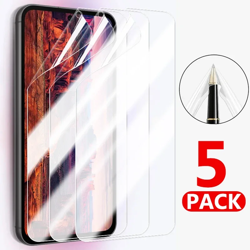 5-1PCS-Soft-TPU-Screen-Protectors-for-Samsung-Galaxy-S23-FE-Mobile ...