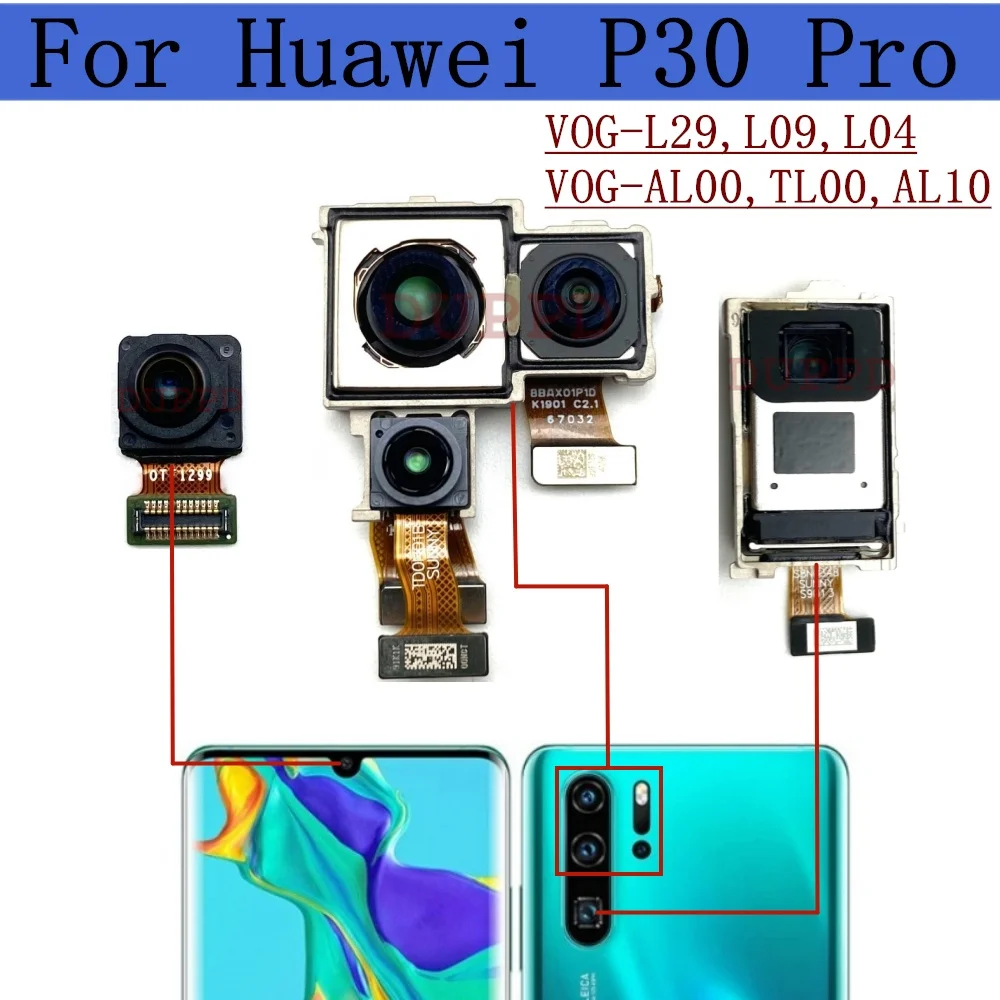 Back-Main-Front-Camera-For-Huawei-P30-Pro-P30Pro-Original-Frontal-Selfie-Facing-Rear-Camera ...