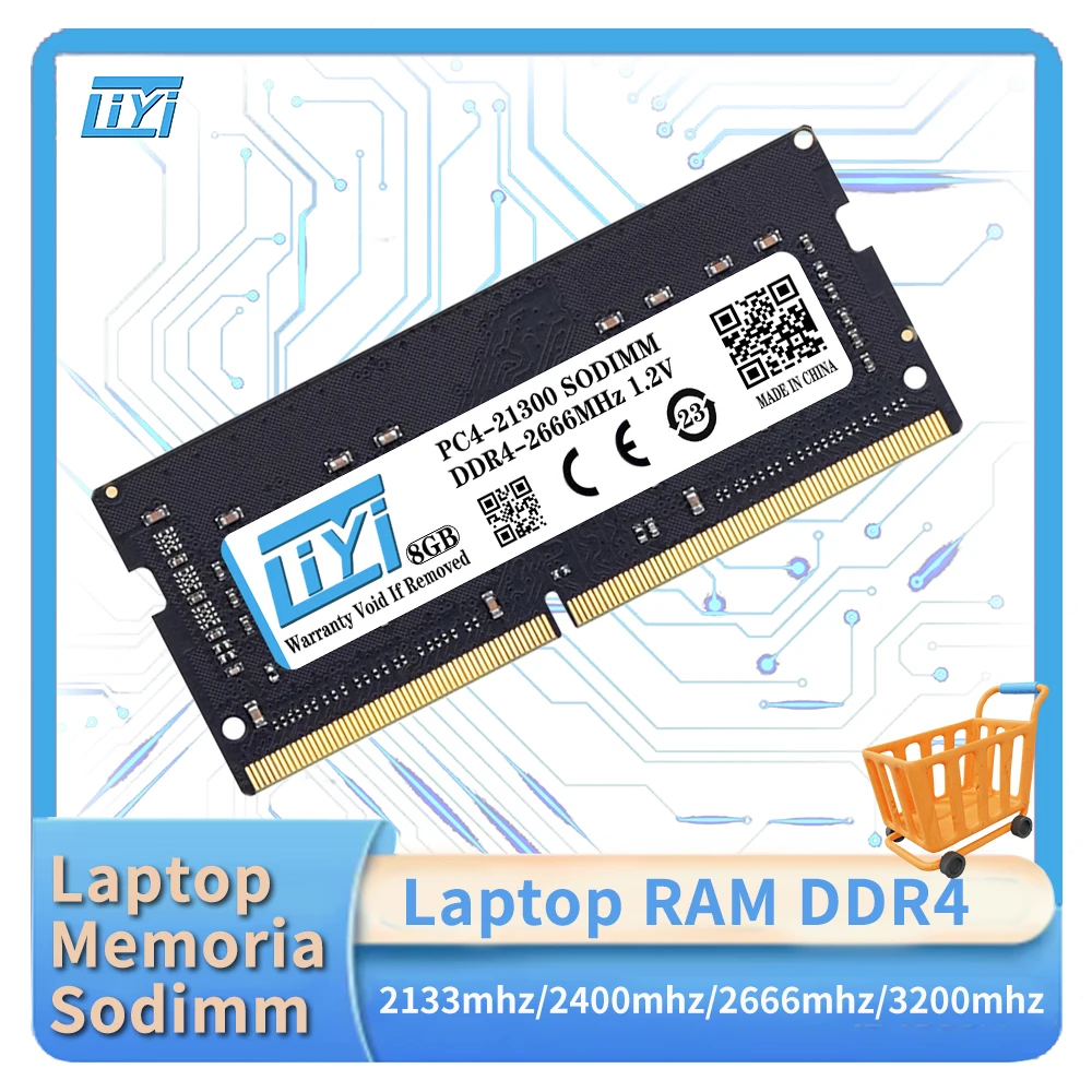 Pami-RAM-SODIMM-DDR4-4GB-8GB-16GB-32GB-2400-2666-3200-MHz-260pin-PC4 ...