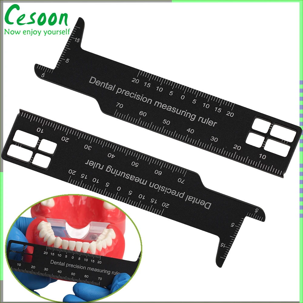 1PC-Dental-Precision-Measuring-Ruler-Gap-Gauge-Span-Measure-Scale ...