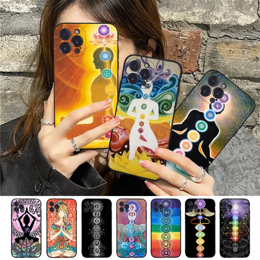Chakra-Insist-Yoga-Phone-Case-Silicone-Soft-for-iphone-15-14-13-12-11 ...