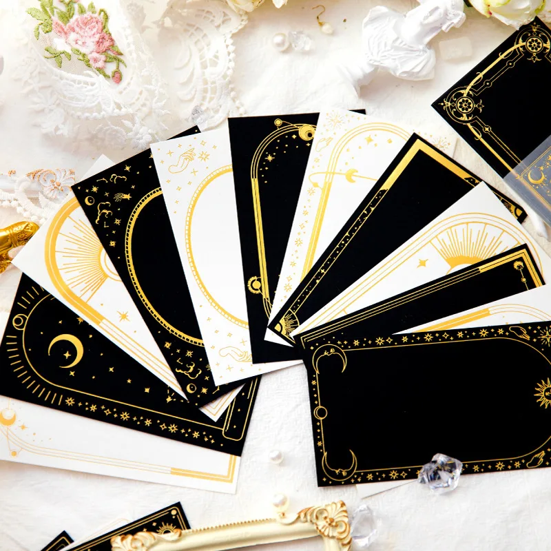 12pcs-Bronzing-Stars-Papers-for-Scrapbooking-DIY-Junk-Journal ...