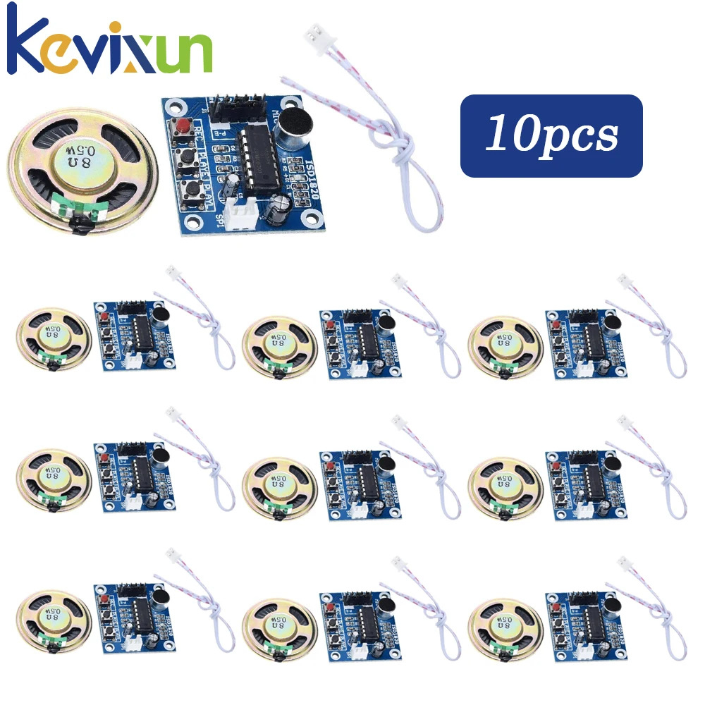 1-10pcs-ISD1820-recording-module-voice-module-the-voice-board ...