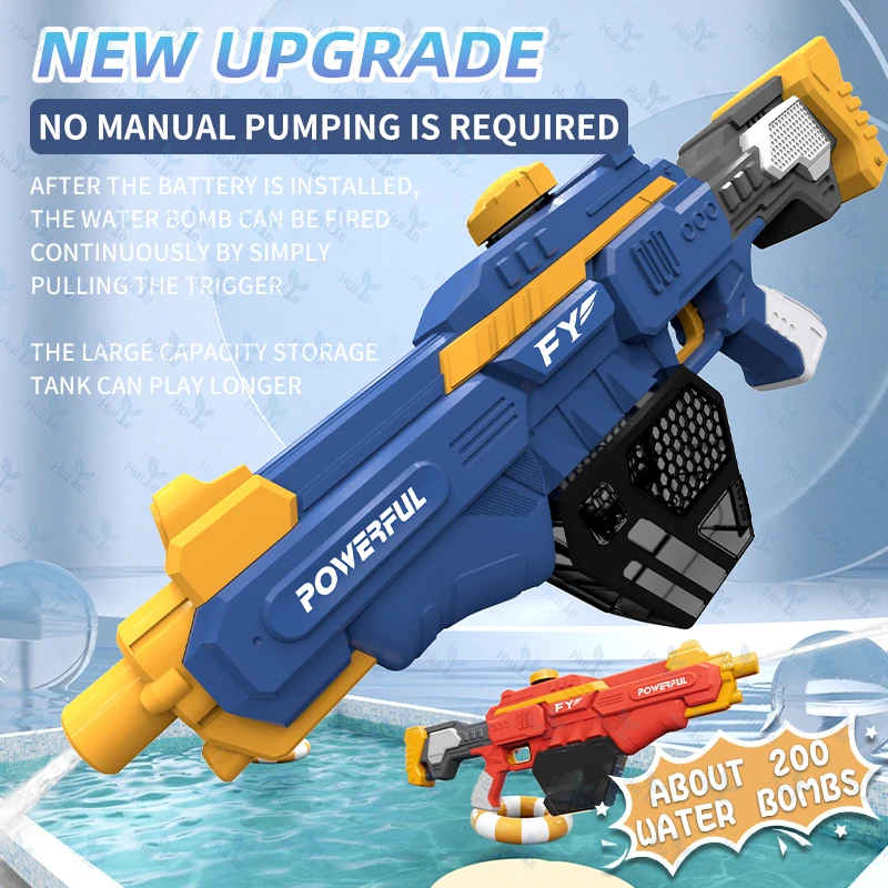 New-Summer-Water-Gun-Toys-Kids-Full-Automatic-Water-Absorbable-Long ...