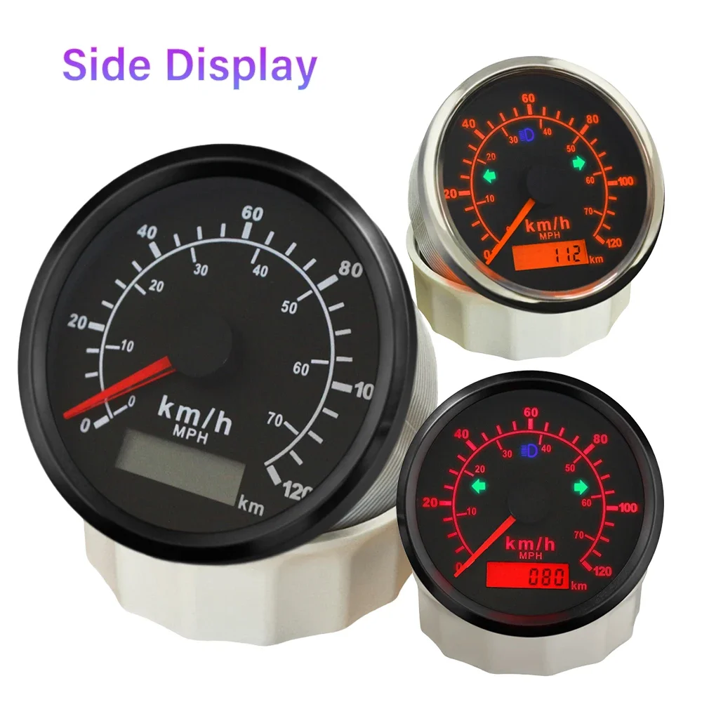 Waterproof-Universal-85mm-GPS-Speedometer-0-70MPH-0-120km-h-with-GPS ...