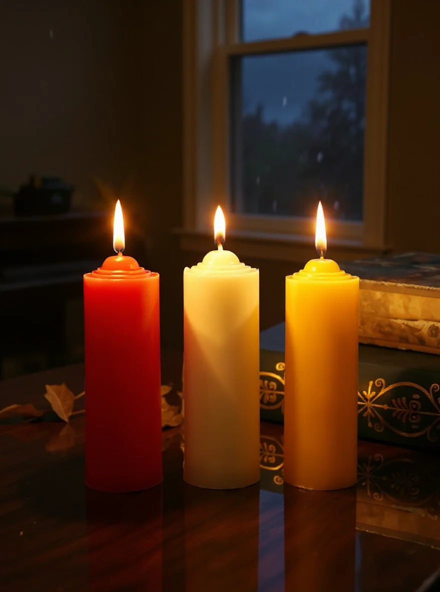 Thick Cylindrical Emergency Candles - Power Outage Lighting Bulk Pack ...