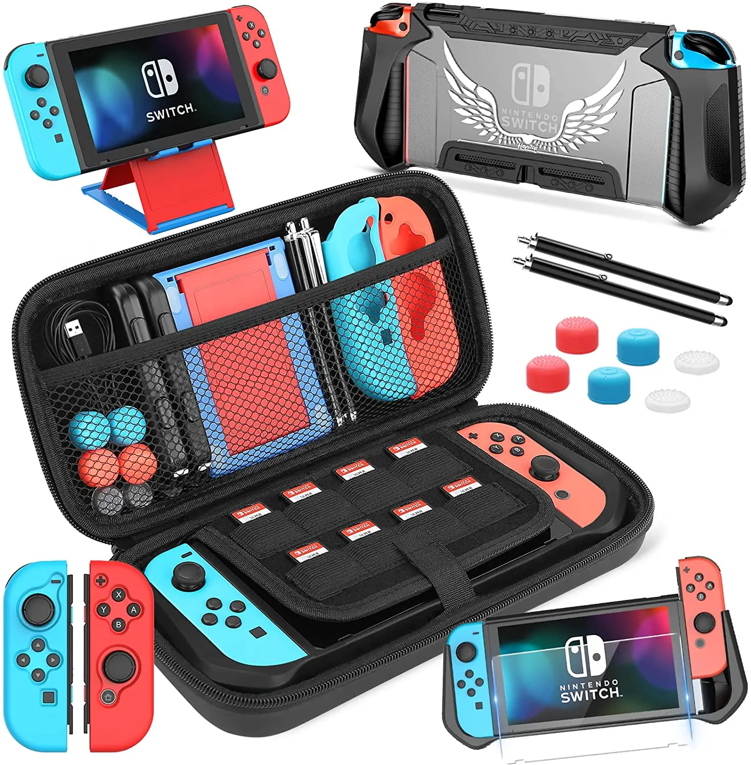 HEYSTOP-Case-for-Nintendo-Switch-Carry-Case-for-Nintendo-Switch-Console ...