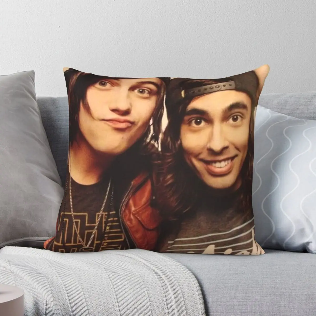 Kellin-Quinn-And-Vic-Fuentes-Pillowcase-Polyester-Linen-Velvet-Creative ...