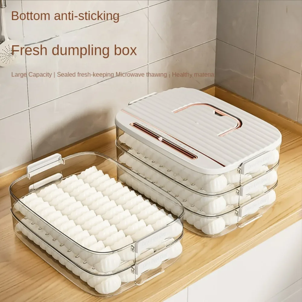 Multilayer-Dumpling-Storage-Box-Refrigerator-Food-Storage-Containers ...
