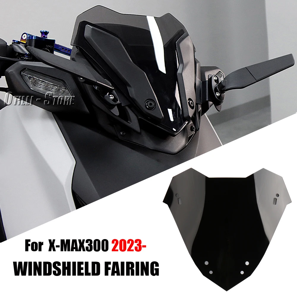 New-Motorcycle-Accessories-Windshield-Flyscreen-For-YAMAHA-X-MAX300-X ...