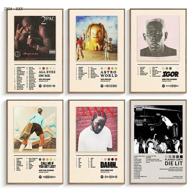 Rap Music Album Covers