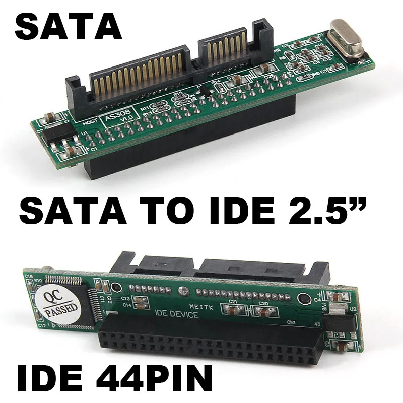 Sata-7-15P-Female-to-2-5-inch-IDE-Female-44-pin-Adapter-Converter ...