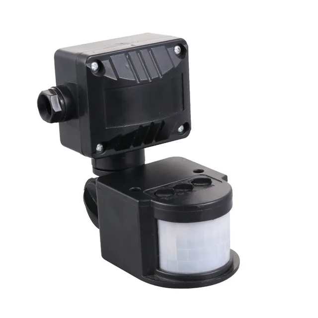 Newest AC 220v DC 24V 180 Degree Outdoor IP44 Security PIR Infrared ...