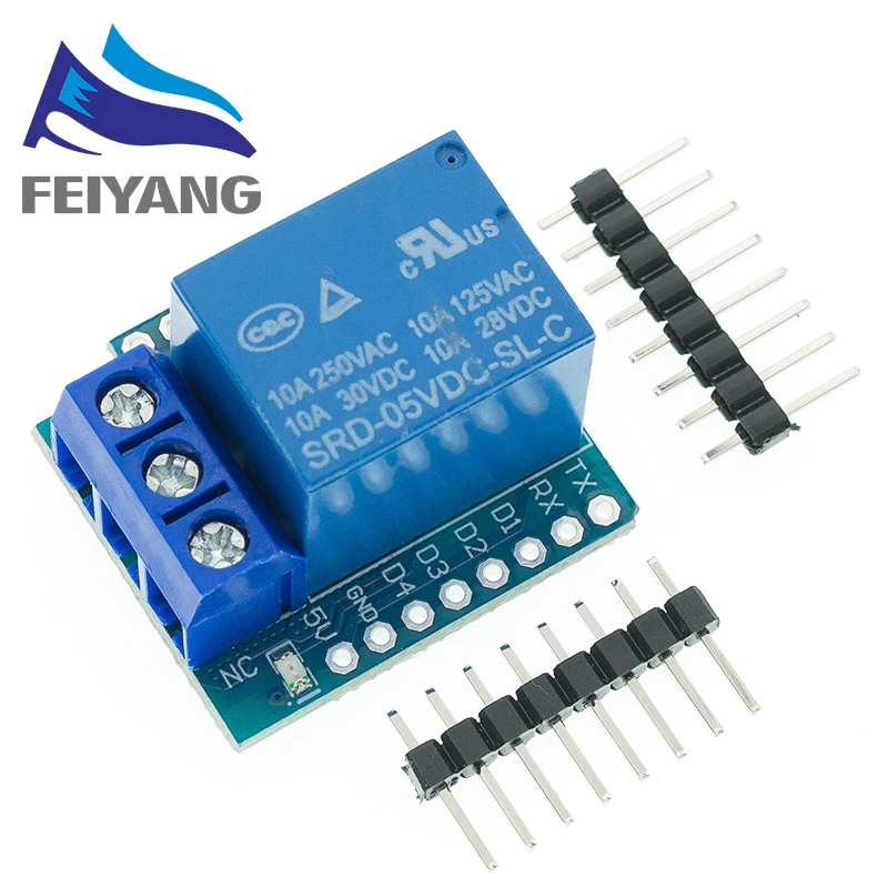 1Set-One-Channel-Wemos-D1-Mini-Relay-Shield-Wemos-D1-Mini-Relay-Module ...