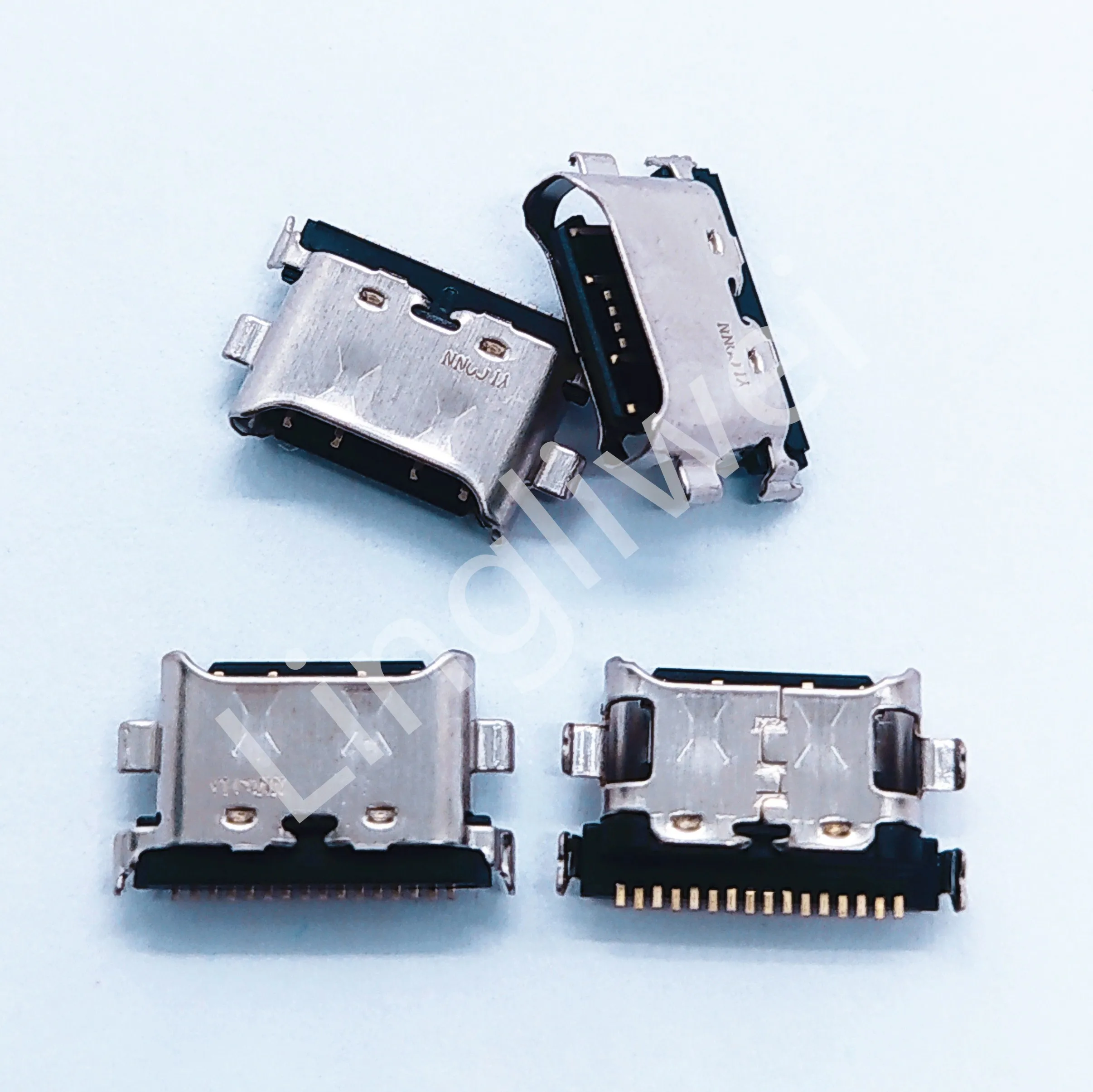 10-100pcs-16Pin-Type-C-Micro-USB-Charging-Charger-Connector-Port-Dock ...