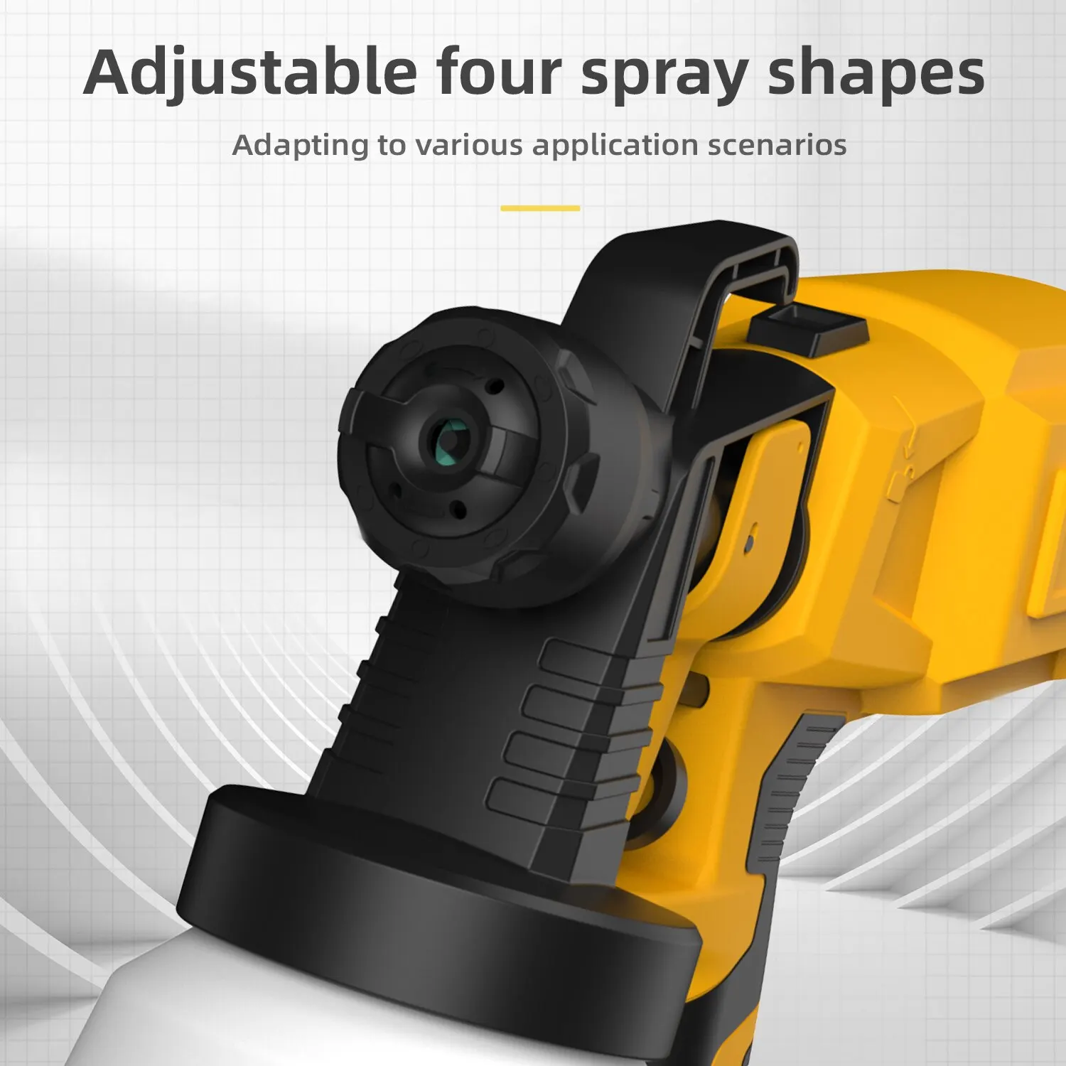 Deli-550W-Spray-Gun-Paint-Sprayer-Airbrush-Nozzle-Needle-For-Painting ...