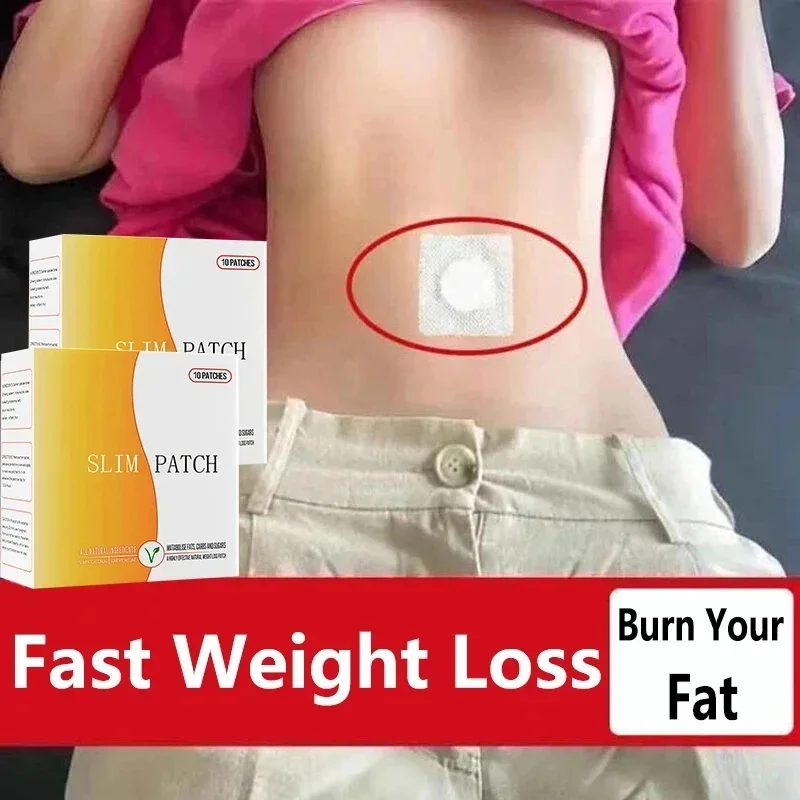 10-30PCS-Slimming-Patches-Fast-Lose-Weight-Belly-Slim-Patch-Burning-Fat-Detox-Abdominal ...