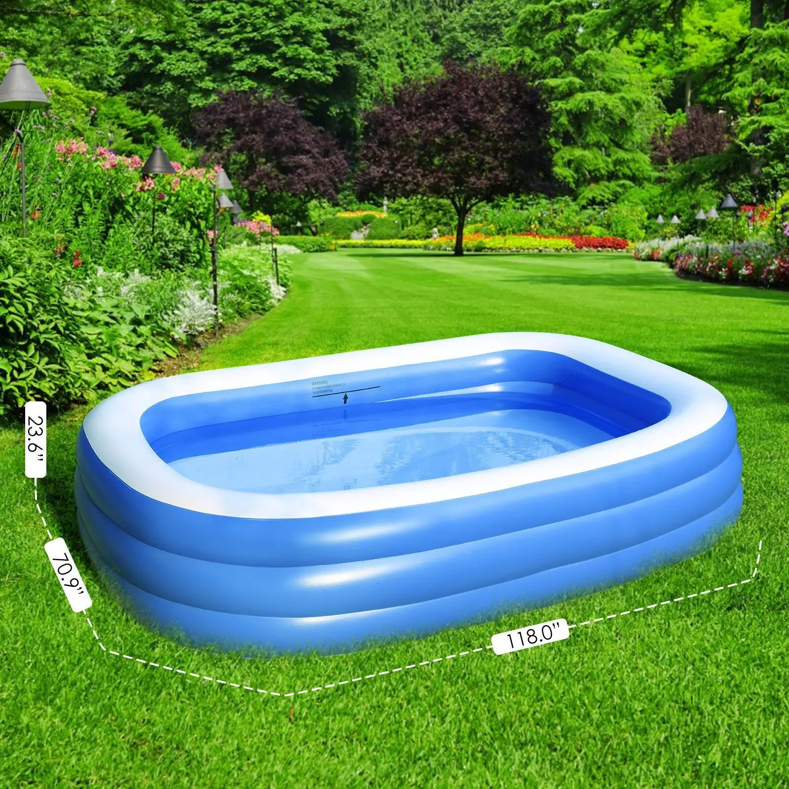 Inflatable Pool Backyard