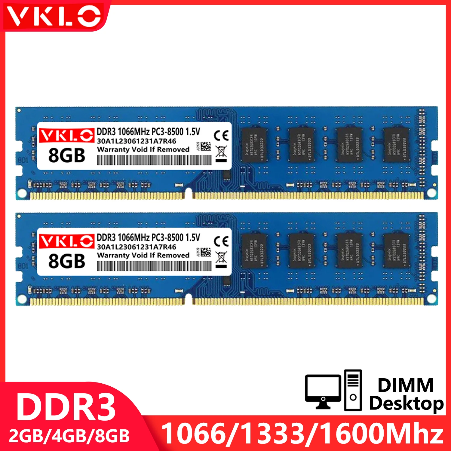 DDR3-2GB-4GB-8GB-Desktop-Memory-Ram-1066-1333-1600Mhz-1-5V-240Pin-PC3 ...