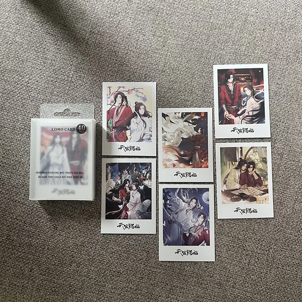Sunsyea-Tian-Guan-Ci-Fu-TGCF-Merch-Collection-Cards-40-Pieces-Hua-Cheng ...