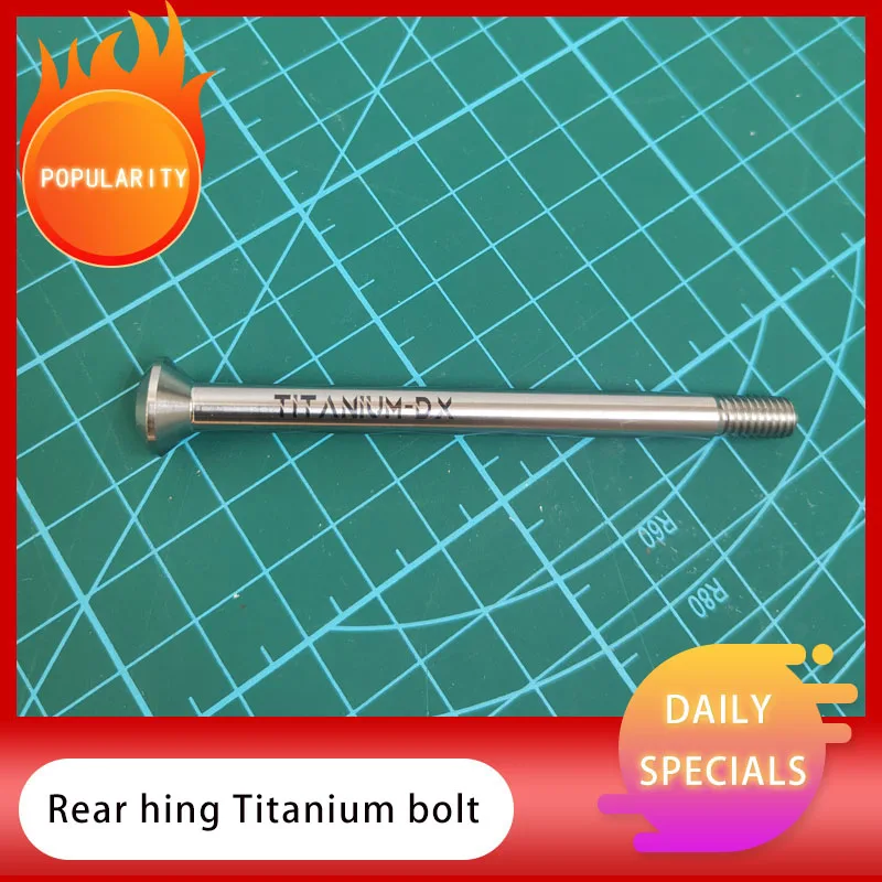Titanium-DX Rear Hing Bolt for Brompton - AliExpress 18
