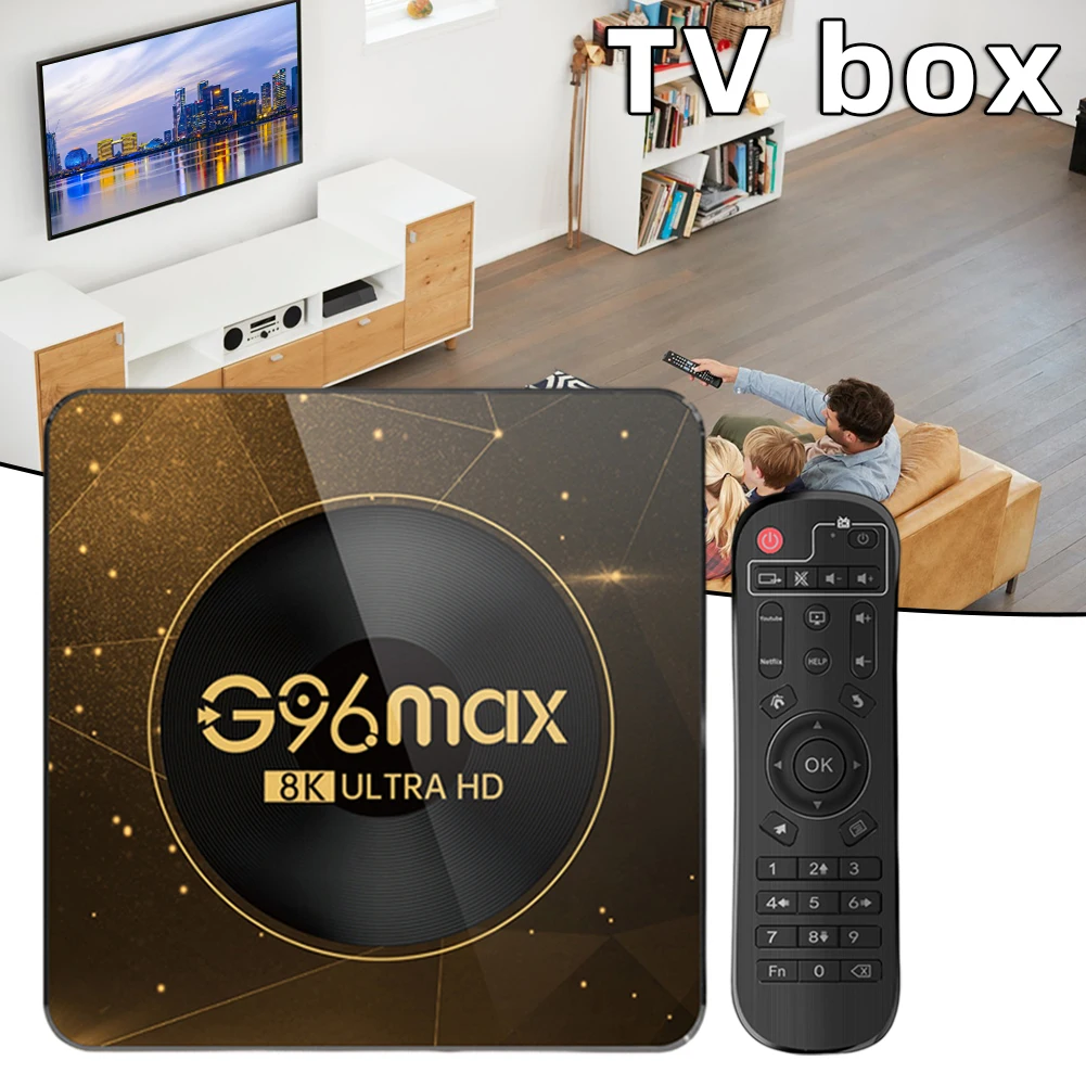 Smart Television Box With Ultra HD 8K Multifunctional Medias Player For ...