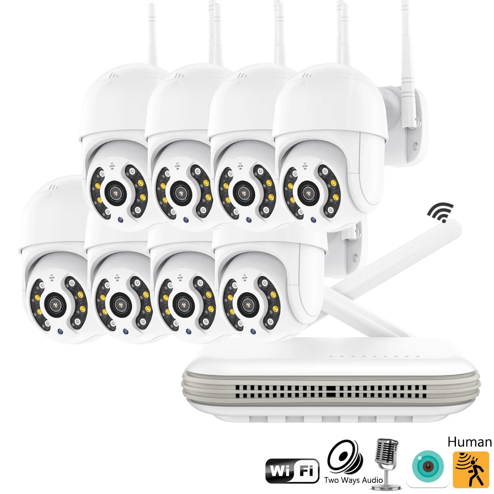 Camera-surveillance-wifi-Wireless-set-H-265X-4CH-8CH-video-surveillance ...