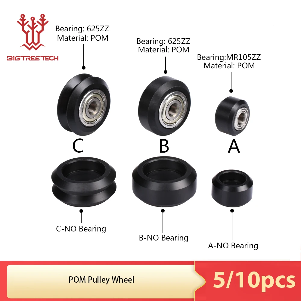 5-10-adet-CNC-openwheels-tekerlekler-plastik-POM-kasnak-tekerlek-pasif ...