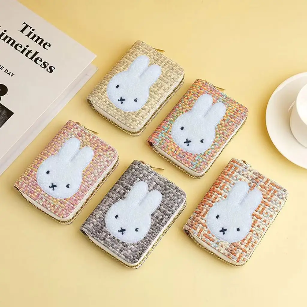 New Miffy ID Driver's License Bag Wallet Cartoon Anti demagnetization ...