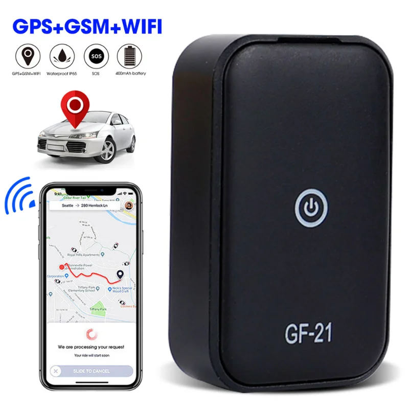 Gf21/gf09/gf07 Mini Car Gps Tracker Real Time Tracking Anti-lost Device ...