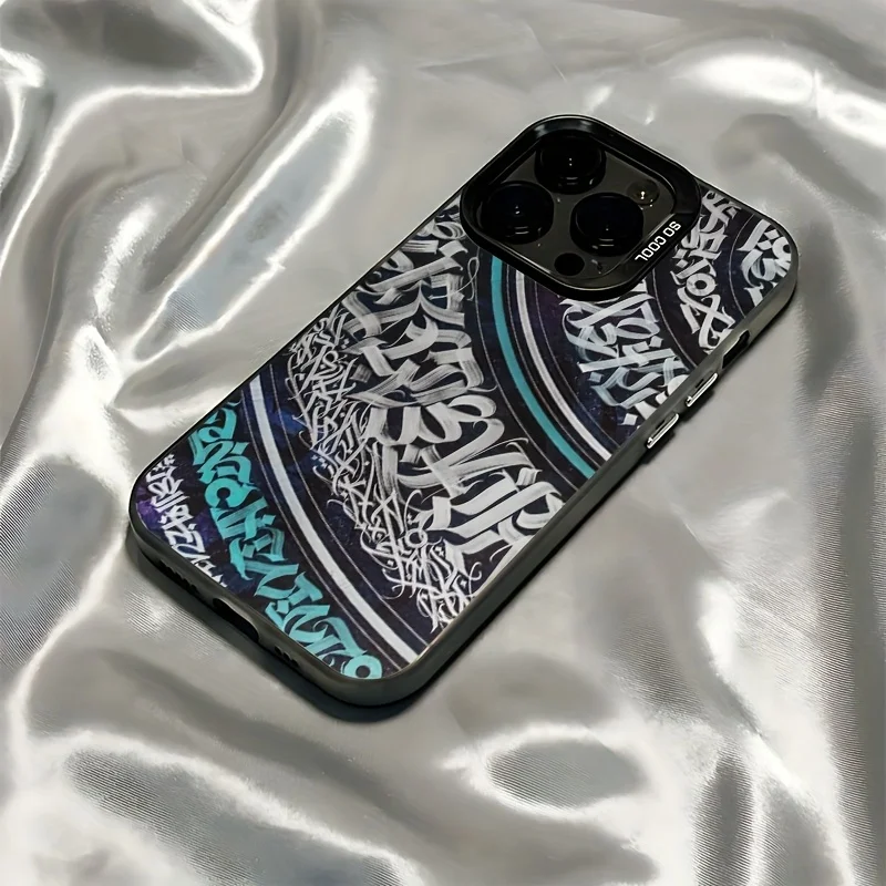 iPhone 16, 15, 14, 13, 12, Pro Max design art mural phone case ...