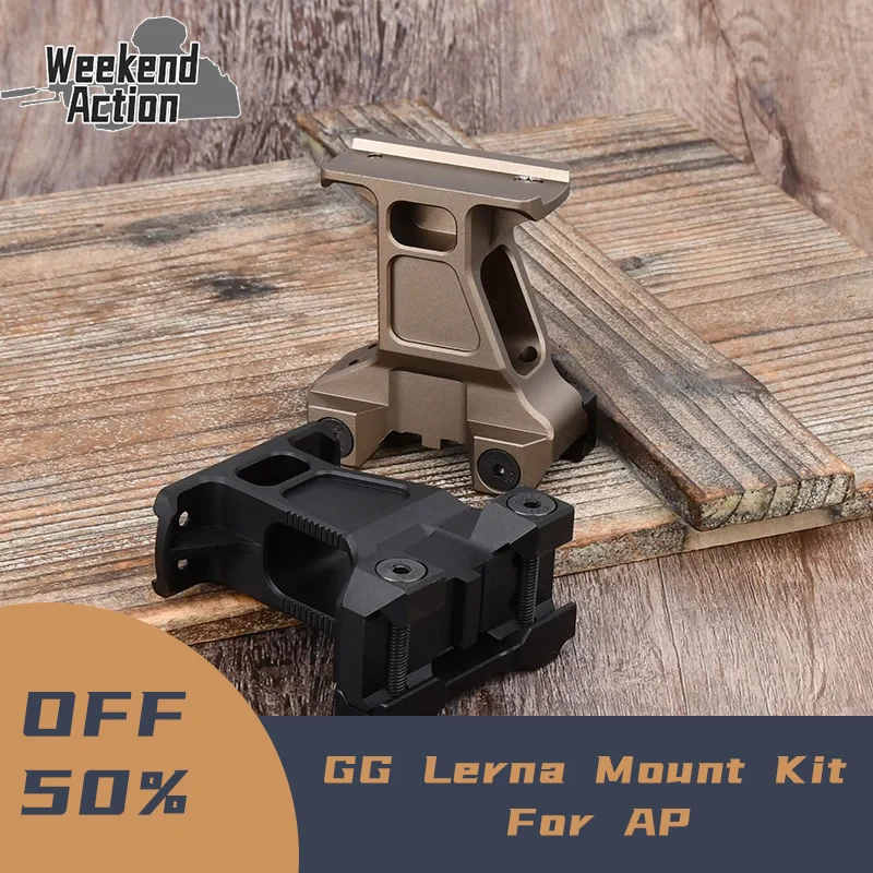 Tactical Metal Fast Scope Red Dot Sight Lerna Mount Kit Elevated Base ...