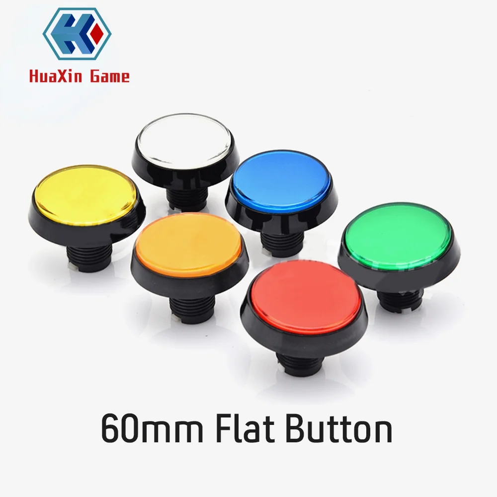 Arcade Button 60mm | Push Button | Coin Operated Games - 5v/12v 60mm Led Illuminated - Aliexpress