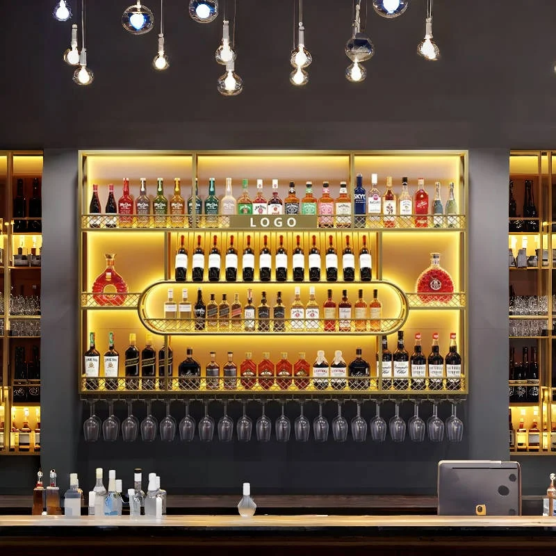 Wine-Storage-Cabinet-Luxury-Refrigerated-Cellar-Modern-Bar-Bottle-Rack ...