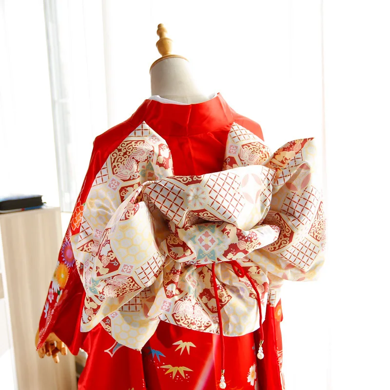 Women-s-Japanese-Traditional-Kimono-Obi-Kimono-Styling-Knot-Oversized ...