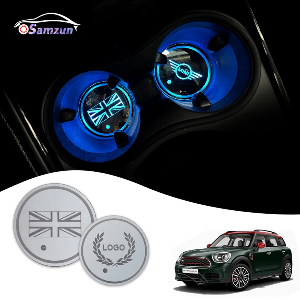 Araba-aksesuarlar-i-bardak-tutucu-MINI-i-in-parlakl-k-Led-F54-F55-F56 ...