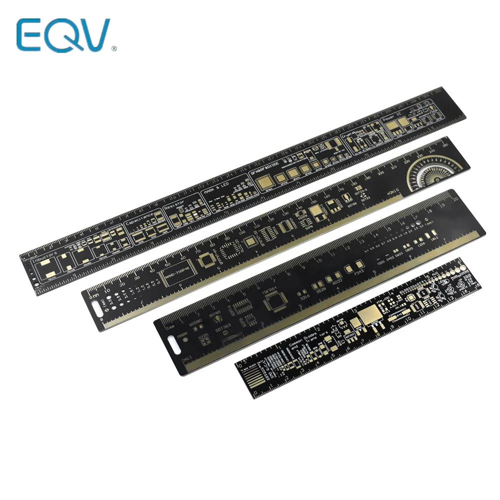 1set 15cm 20cm 25cm Multifunctional Pcb Ruler Measuring Tool Resistor ...