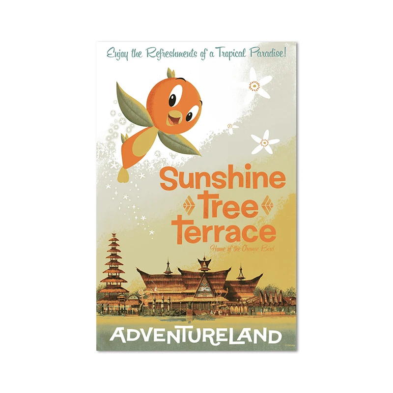 Sunshine Tree Terrace Poster