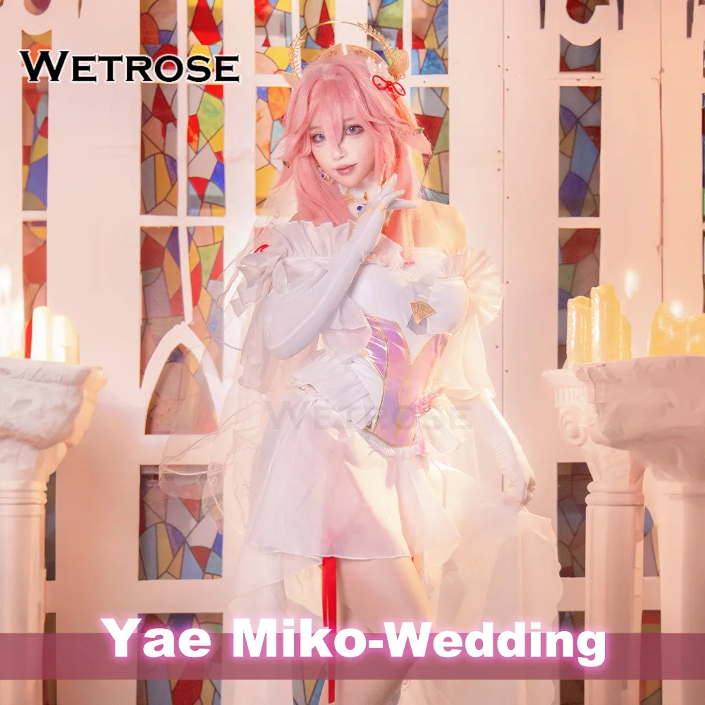 Wetrose-In-Stock-Yae-Miko-Wedding-Dress-Cosplay-Costume-Genshin-Impact ...