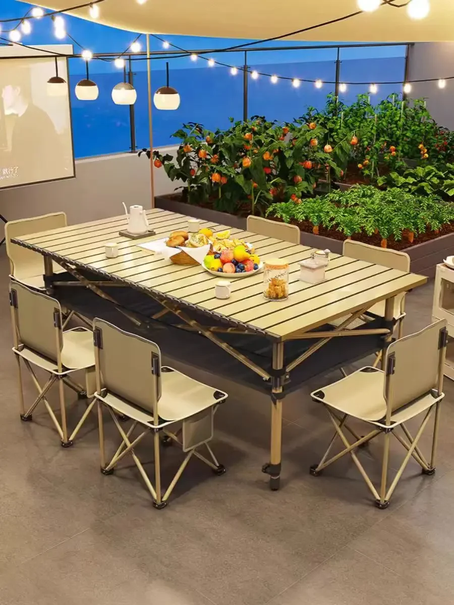 Coffee-Tables-Outdoor-camping-aluminum-alloy-folding-table-detachable ...