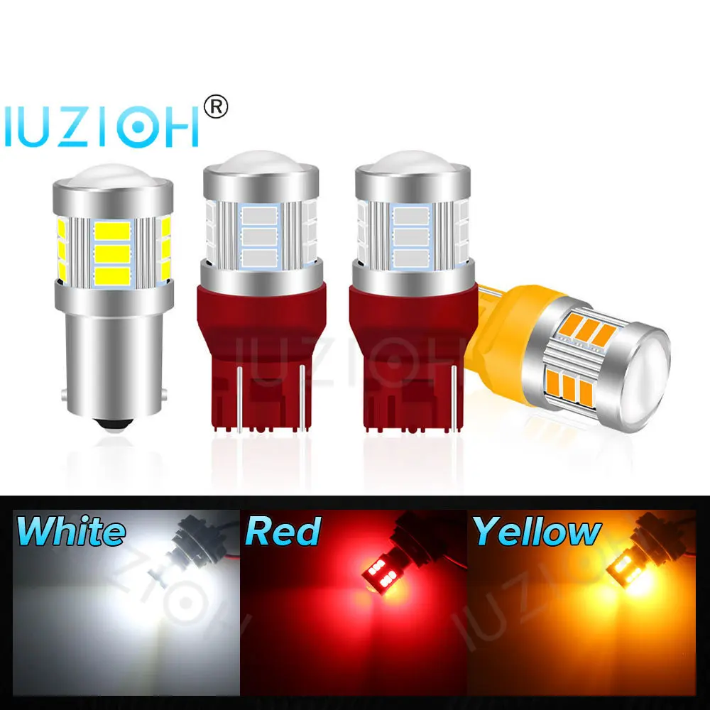IUZIOH 1x R5W R10W Led 1156 Bulb 1157 P21W BA15S T20 S25 7440 7443 ...