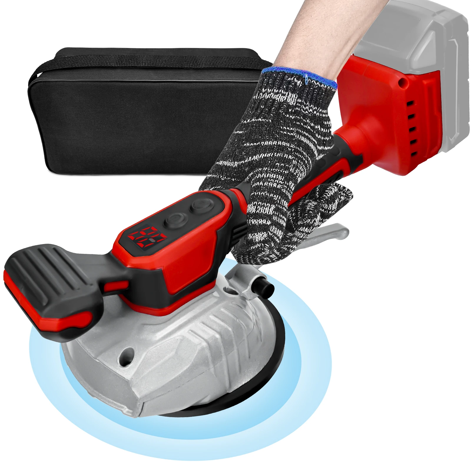 Cordless-Tile-Vibration-Leveling-Machine-for-Milwaukee-18V-Battery ...
