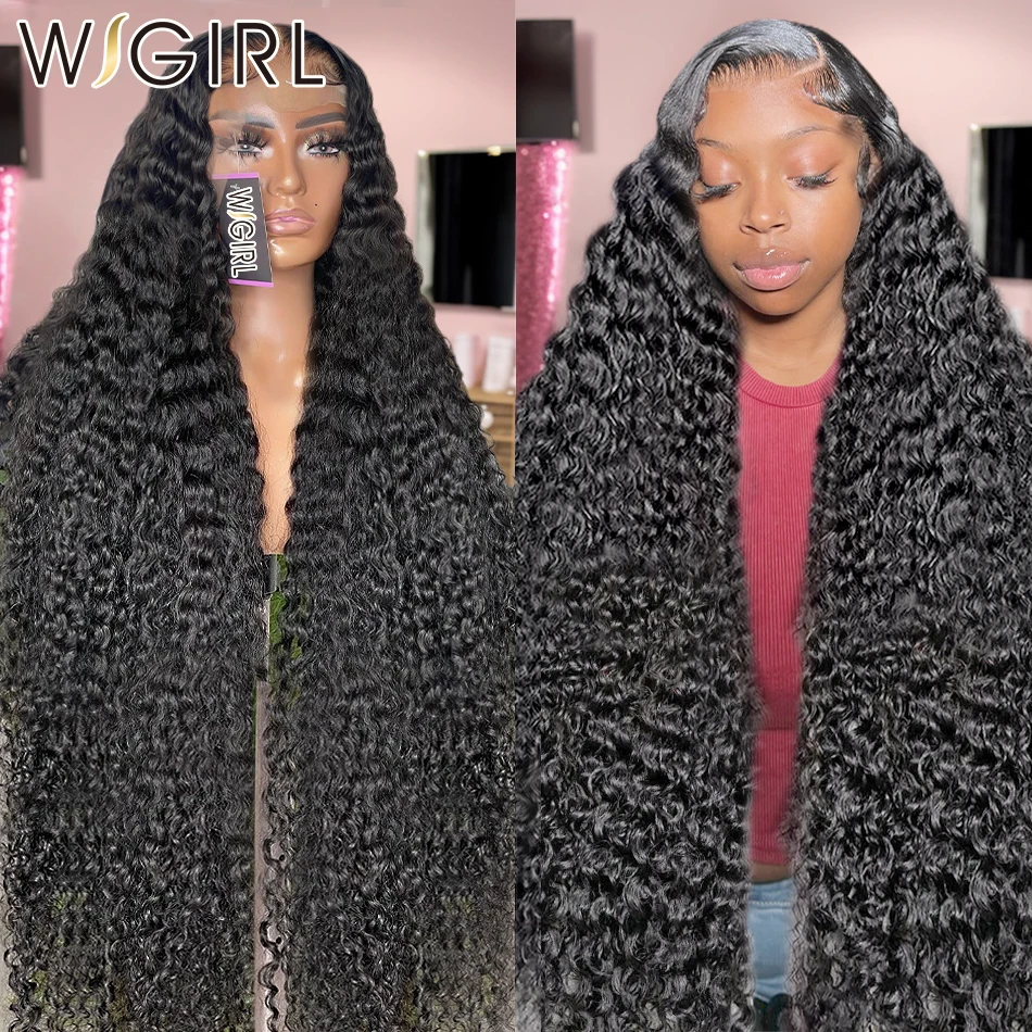 250-Density-30-40-Inch-Deep-Wave-Human-Hair-Wigs-13x6-Transparent-HD ...