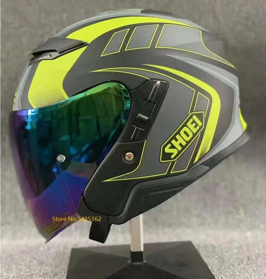 The New Open Face SHO J CRUISE II AGLERO TC 3 JET Helme Motorcycle ...