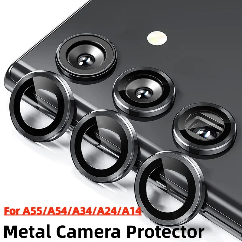 Metal-Camera-Ring-Protector-For-Samsung-Galaxy-A55-A54-Back-Camera-Lens ...